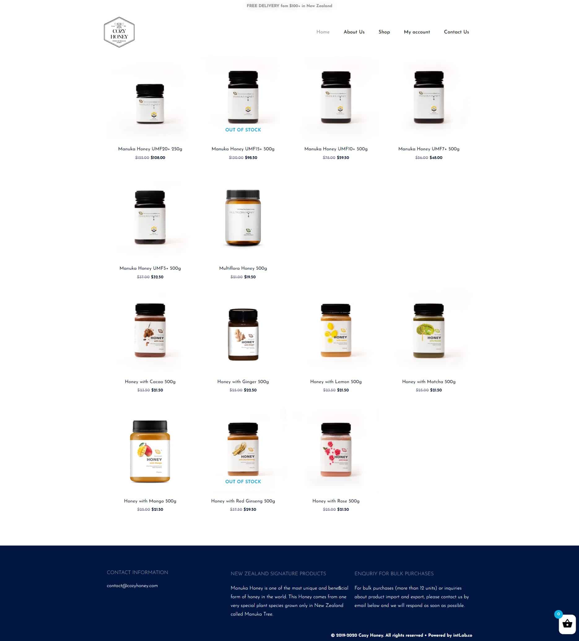 Portfolio - 뉴질랜드 웹사이트 홈페이지 제작 관리 전문 intLab.co